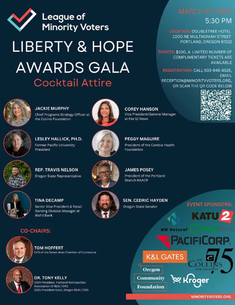 Liberty & Hope Awards Gala 2025 – League of Minority Voters